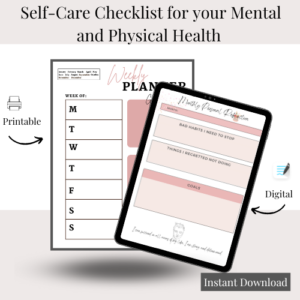 Daily Wellness Self-Care Journal - Your Lovely Self